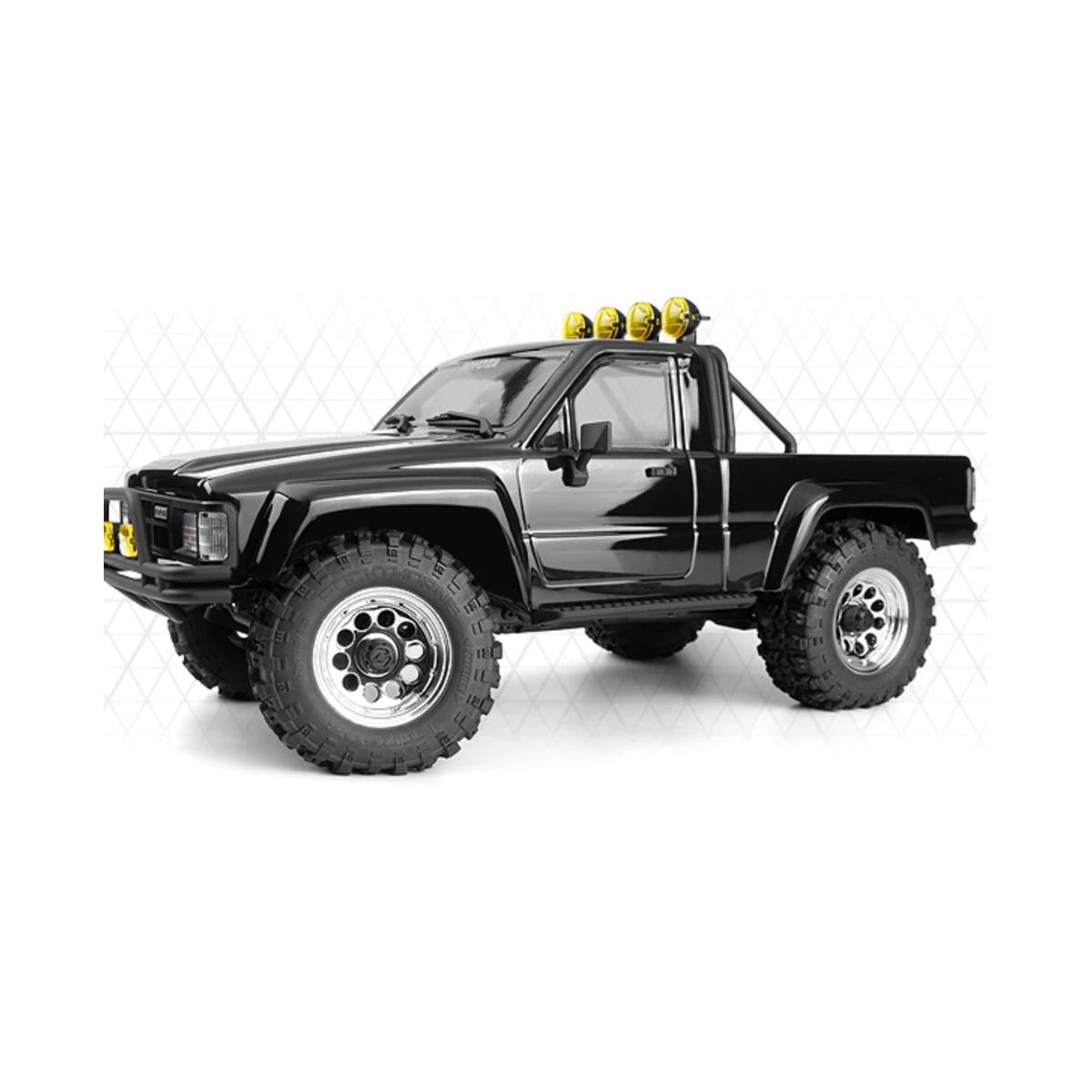 HPI 160802 Venture18 Flux 1985 Toyota Hilux SR5 - Black