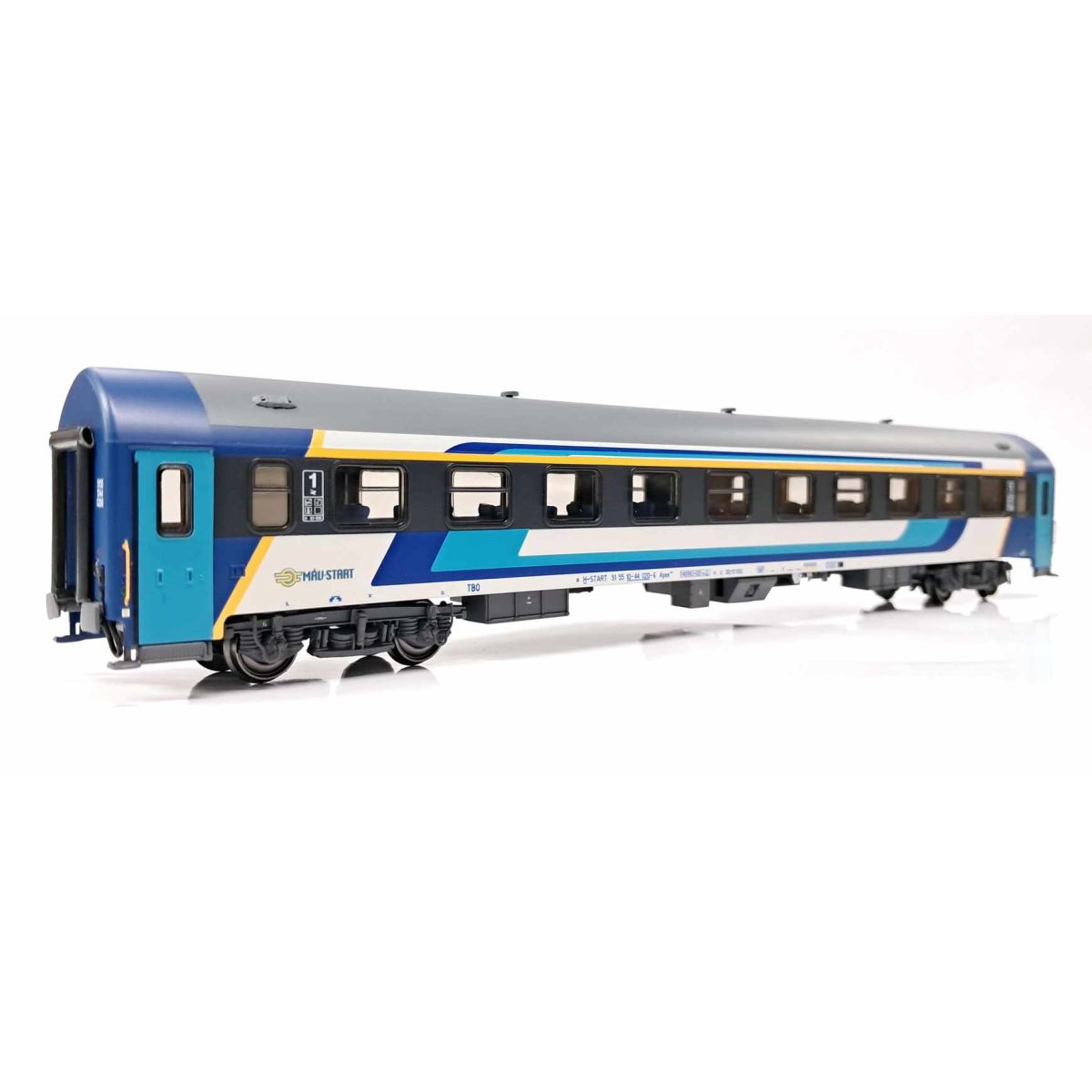 ACME 55327 Személykocsi készlet, 1.o. + 2.o. (Apee + Bpee), Y-vagon, MÁV VI