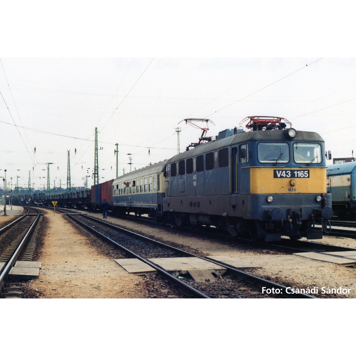 PIKO 51446 Villamos mozdony, Szili, V43 1165, MÁV V