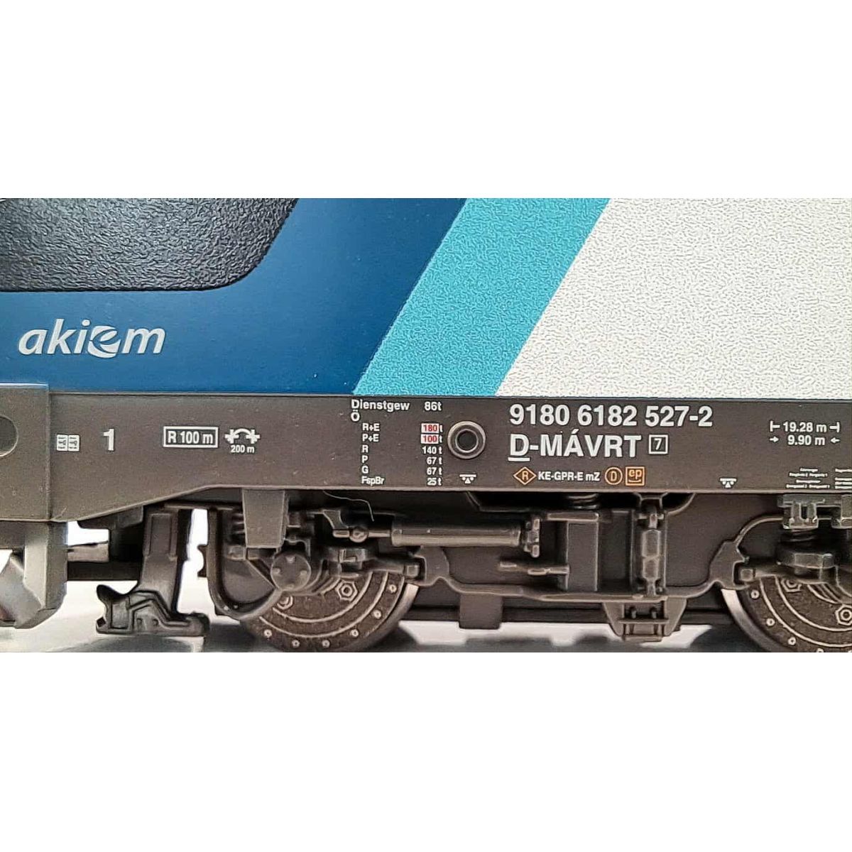 PIKO 57840 Villanymozdony, Akiem Taurus, BR 182 527-2, ES64 U2 V7, MÁV ...