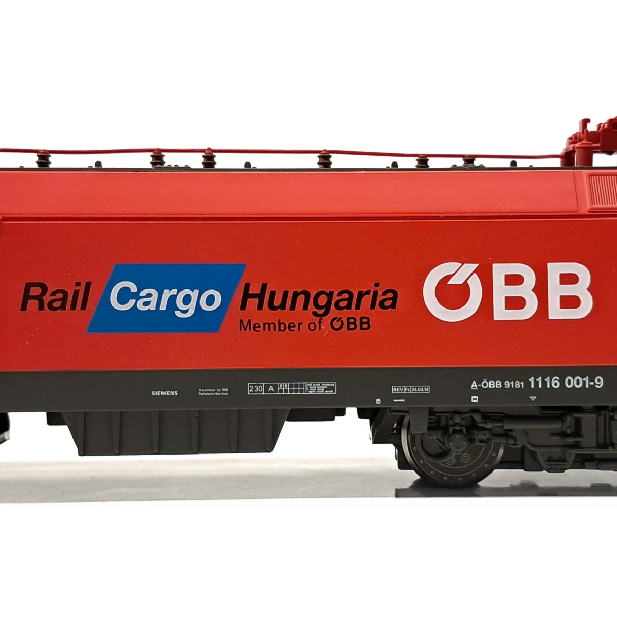 PIKO 57847 Villanymozdony, Taurus, Rh 1116 001-9, Rail Cargo Hungaria ...