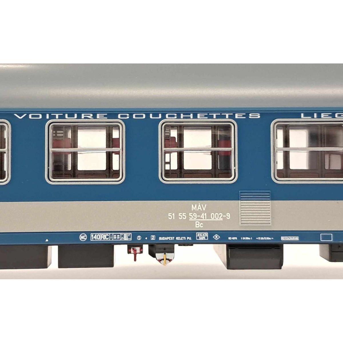 Roco 74188 Személykocsi készlet, D374/375 Vindobona/Hungária, MÁV IV-V ...