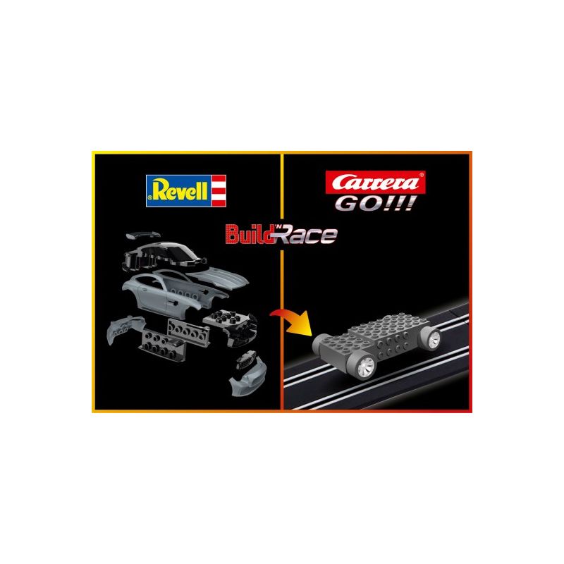 Revell 23152 Build 'n Race Mercedes-AMG GT R, Grey - Autó, kamion ...
