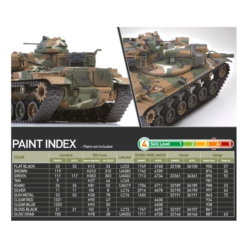 Academy 13296 M60A2 PATTON - Harcjárművek, Páncélosok - Makett