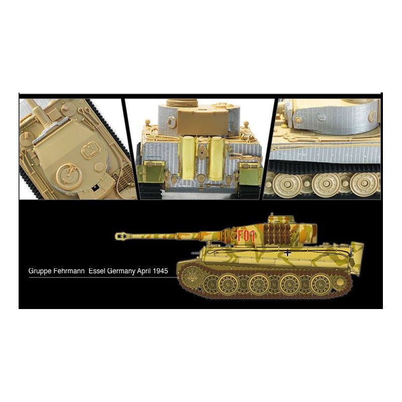 Academy 13299 Tiger-I Gruppe Fehrmann - Harcjárművek, Páncélosok - Makett
