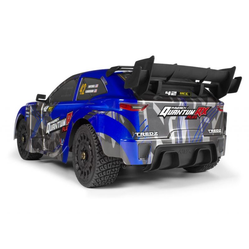 BLACKZON MV150360 QuantumRX Flux 4S 1/8 4WD Rally Car - Blue ...