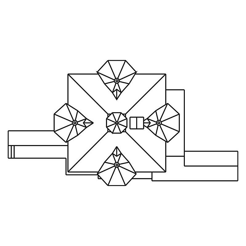 Faller 130400 Történelmi városkapu, Rothenburg - H0 1/87 Vidéki ház ...