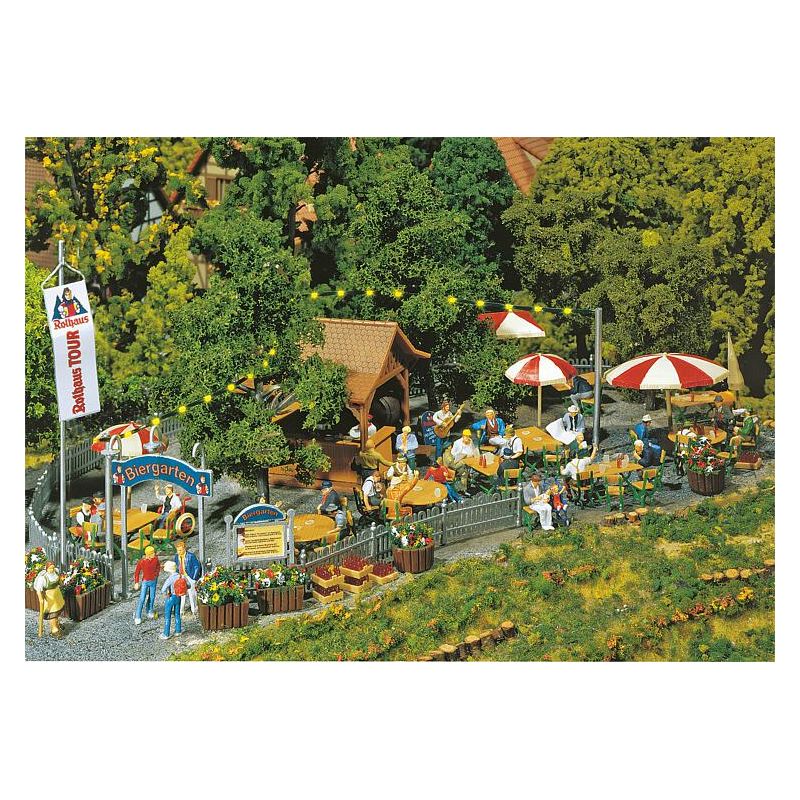Faller 180564 Biergarten - H0 1/87 Vidéki ház, városi épület - - H0 1/ ...