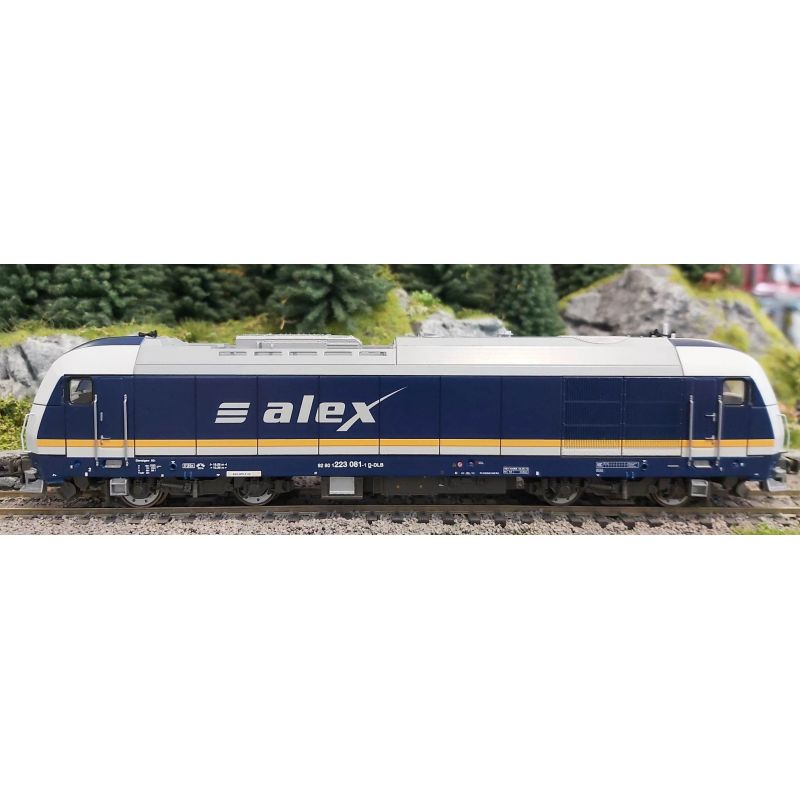 Roco 70943 Dízelmozdony, BR 223 081-1, Herkules, ALEX VI - - H0 1/87 Dízelmozdony - Vasútmodell